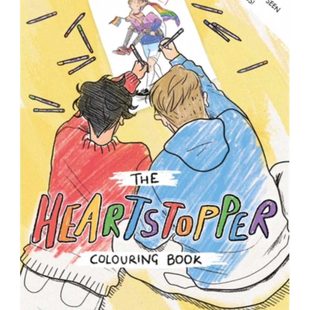OFFICIAL HEARTSTOPPER COLOURING BOOK | סטימצקי
