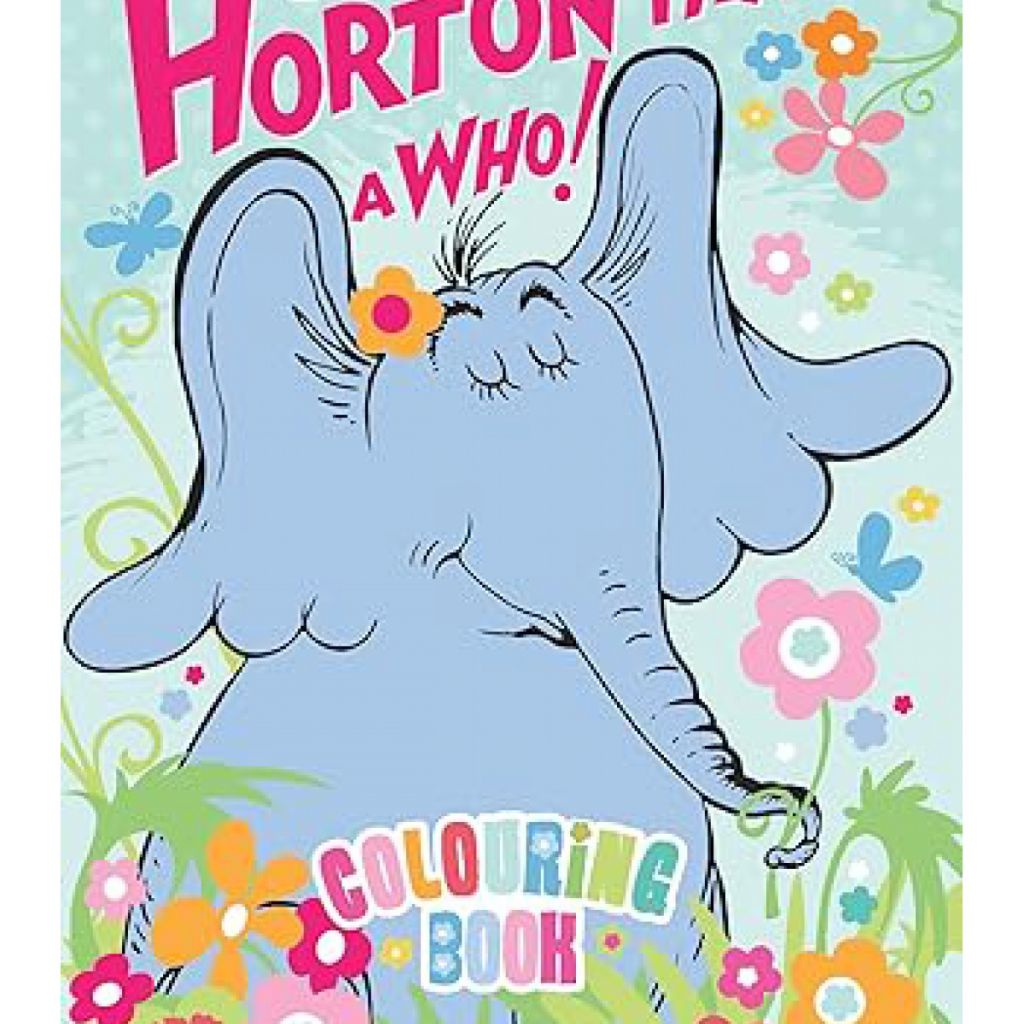DR SEUSS - HORTON COLOURING BOOK | סטימצקי