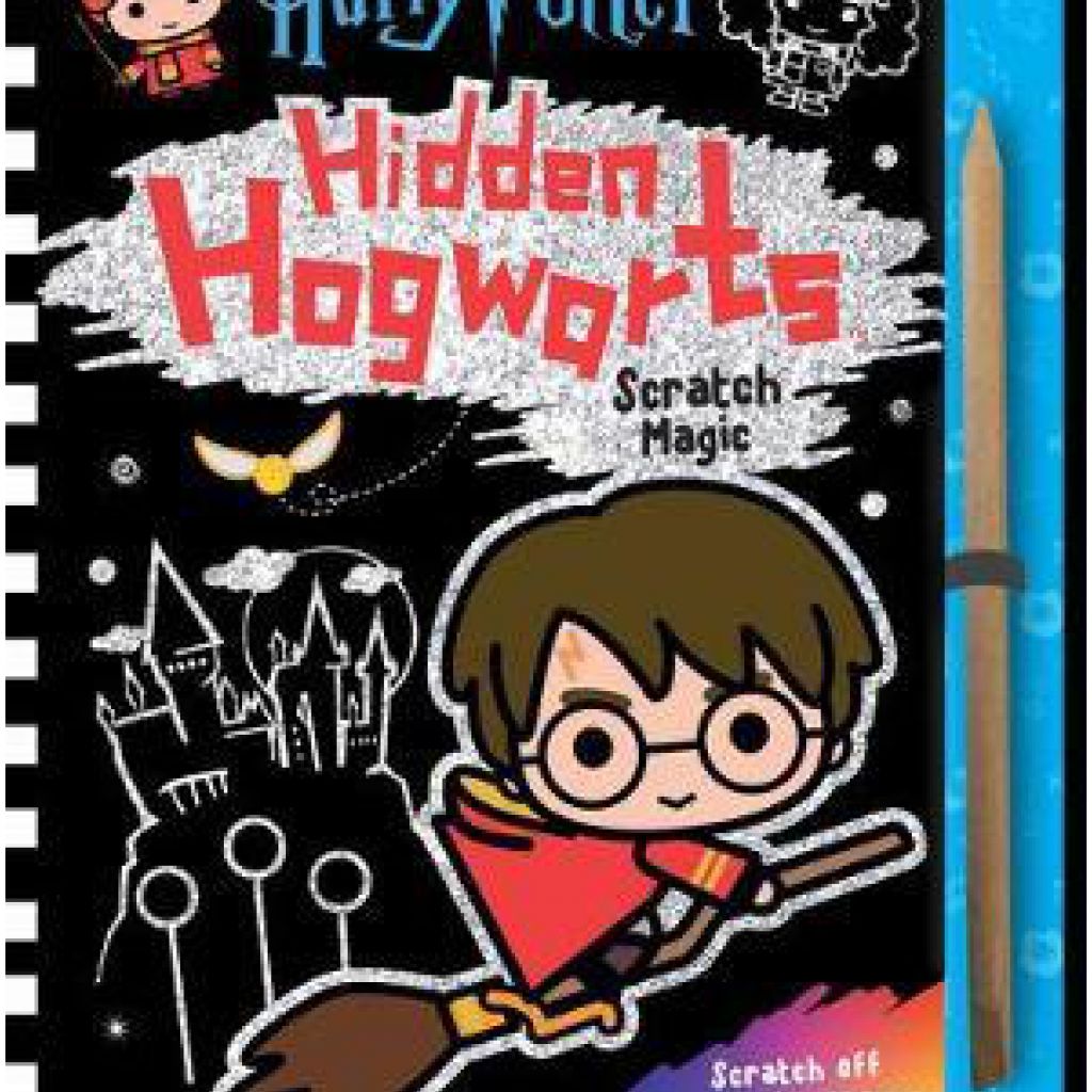 HIDDEN HOGWARTS: SCRATCH MAGIC (HARRY POTTER) | סטימצקי